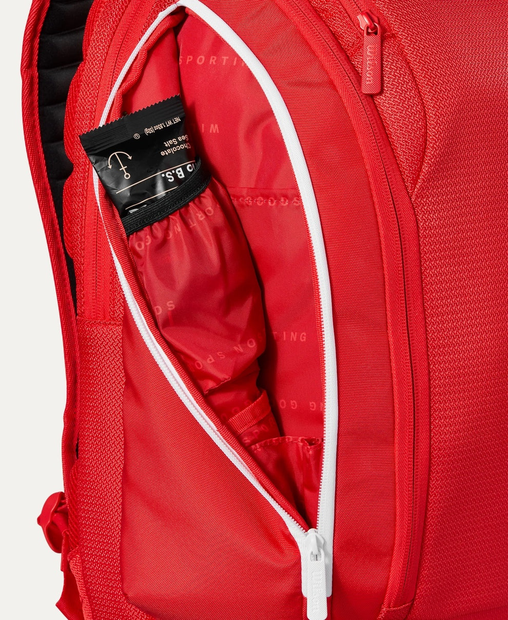 Wilson Super Tour Red Backpack – Racquetstore.com