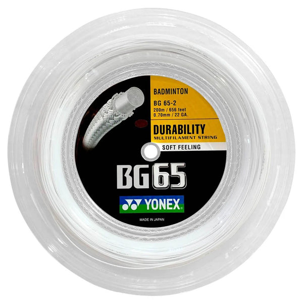 Yonex BG 65 Badminton String Reel – Racquetstore.com